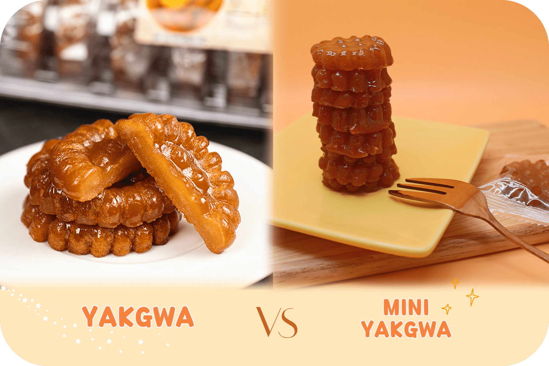 Mini Yakgwa vs Full Sized Yakgwa: A Delicious Size Comparison – Kinikora US