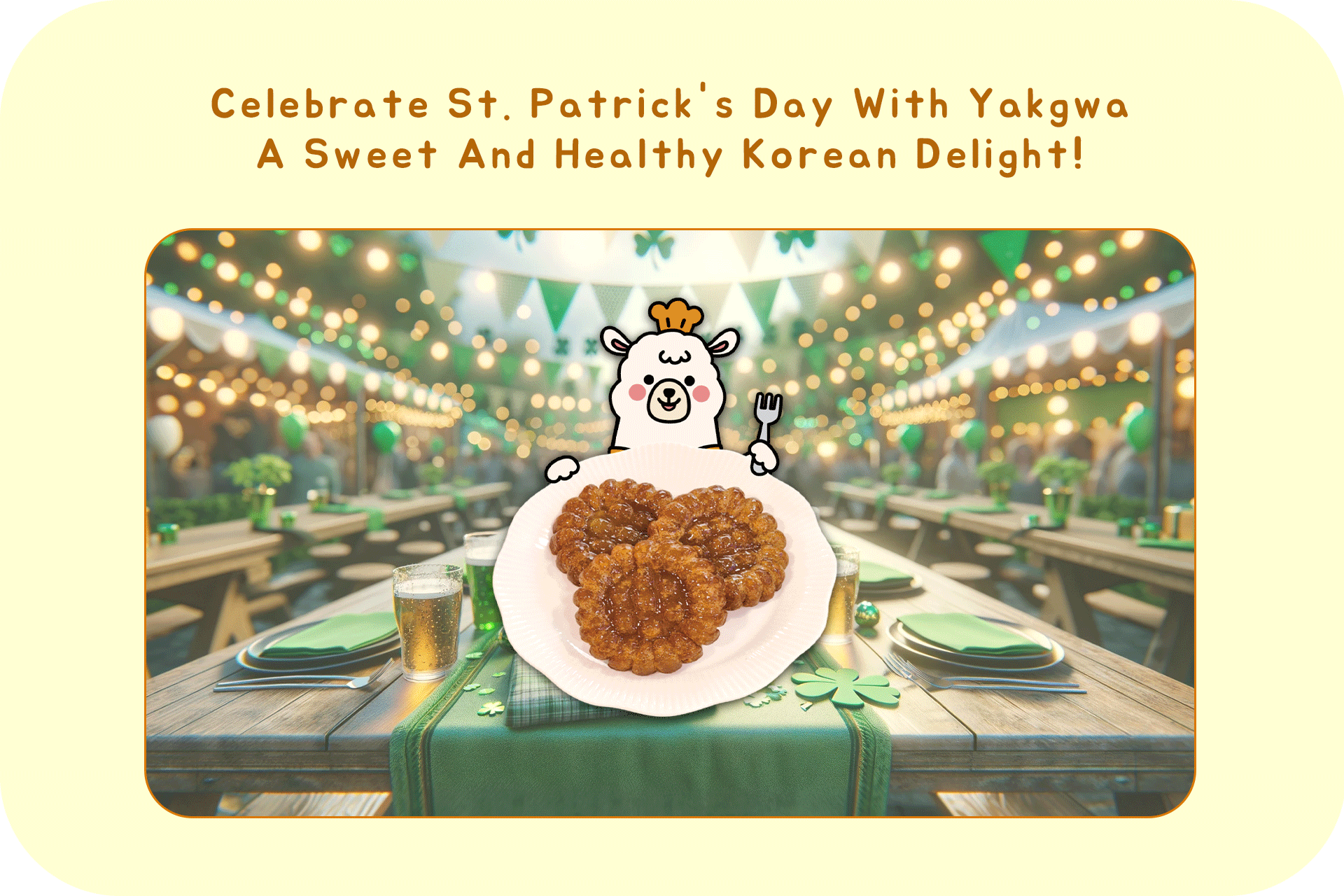 Celebrate St. Patrick's Day with Yakgwa - A Sweet and Healthy Korean D ...